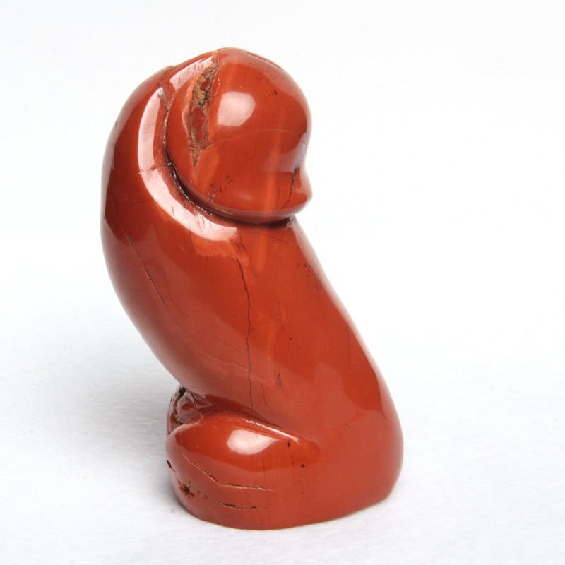 4.1" Natural Red Jasper quartz crystal Penis Phallic Phallus Dick Wand ...