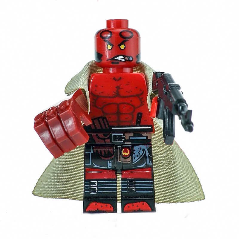 Hellboy Custom minifigure movie comic building toy figure