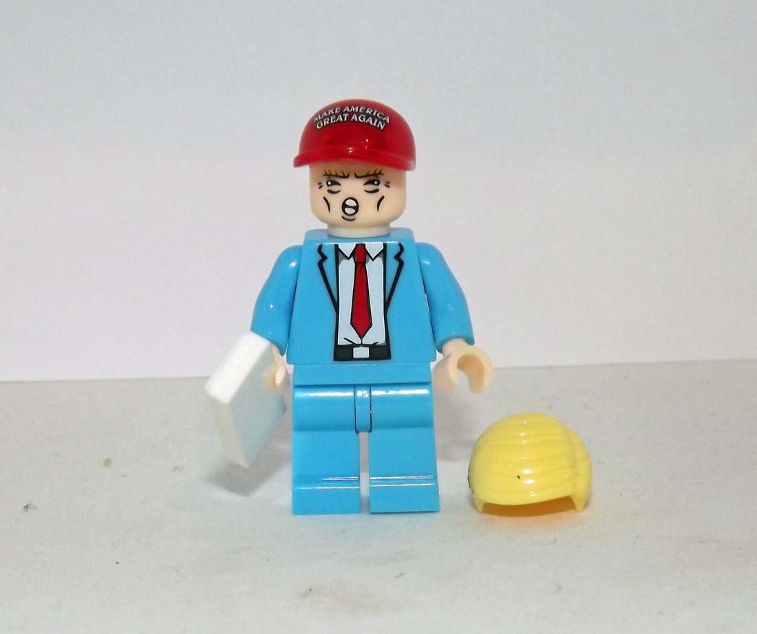 President Donald Trump MAGA Custom minifigure movie building toy figure