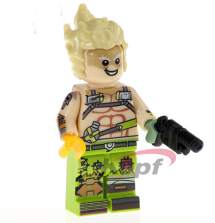 Junkrat Overwatch Game Custom minifigure movie building toy figure