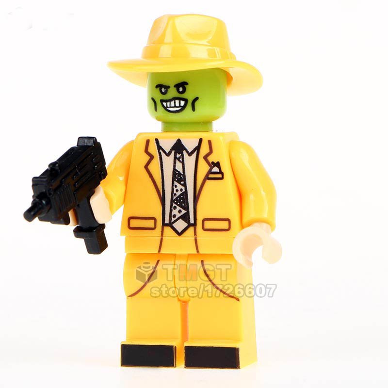 The Mask Custom minifigure comic movie building toy figure