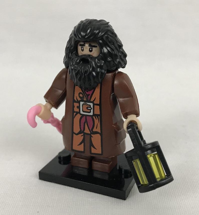 Rubeus Hagrid Custom minifigure movie building toy figure
