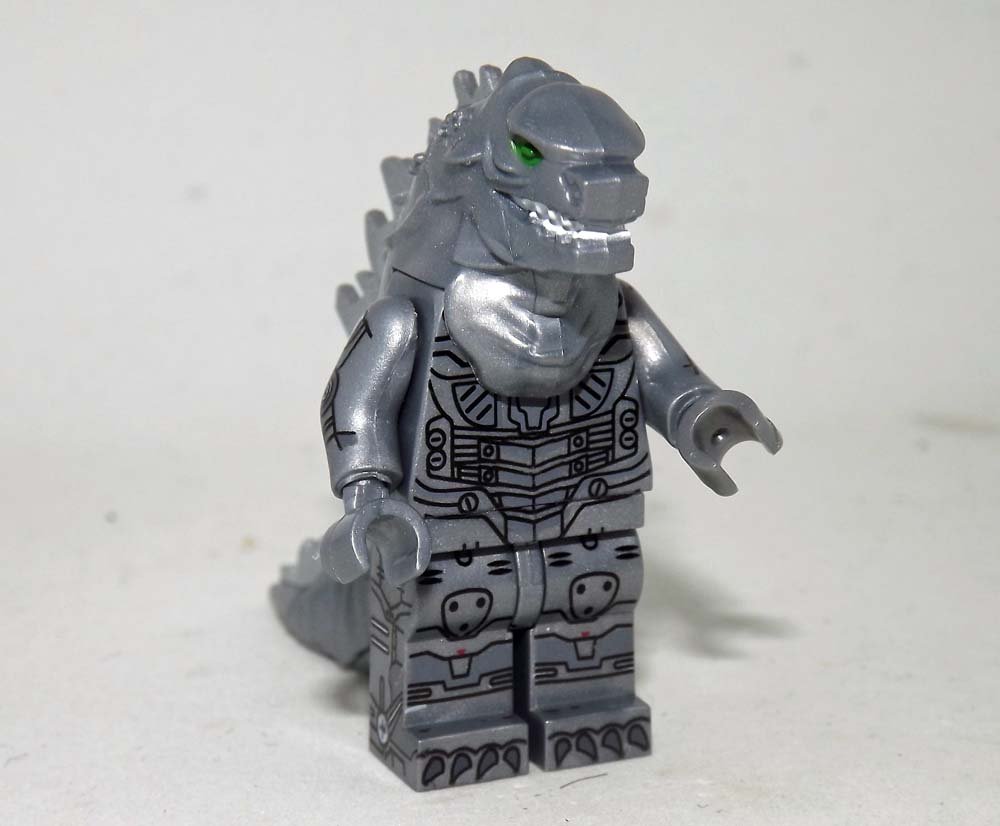 Mechagodzilla Godzilla Monster Custom minifigure Horror movie building ...