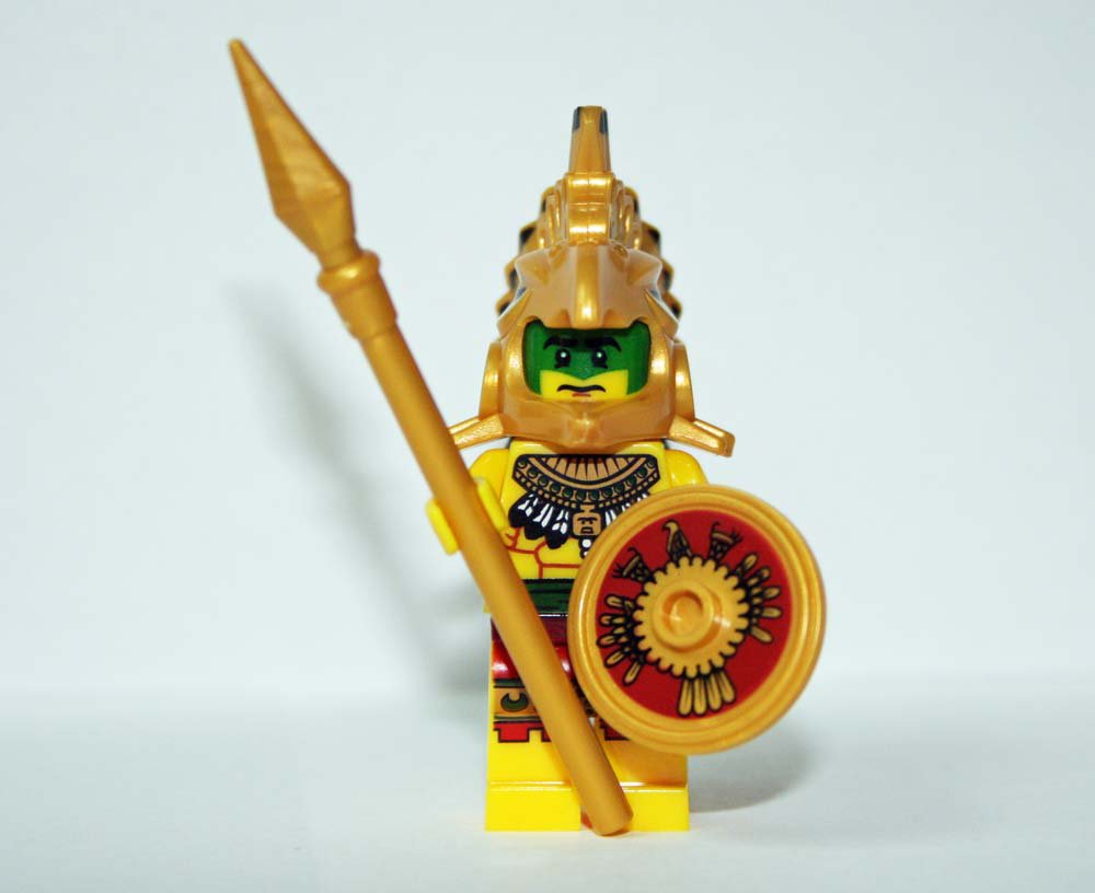 Aztec soldier Custom minifigure building army castle knight toy figure