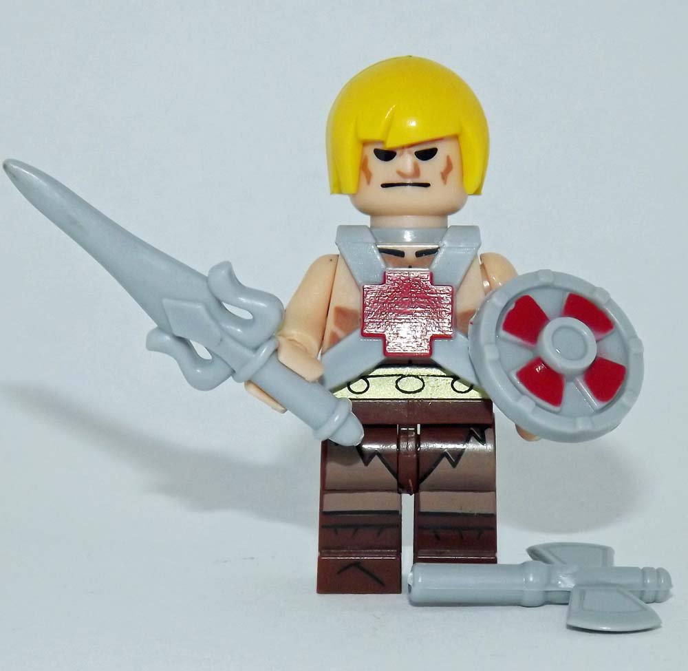 He-man Custom minifigure MOTU TV Show movie! building toy figure!