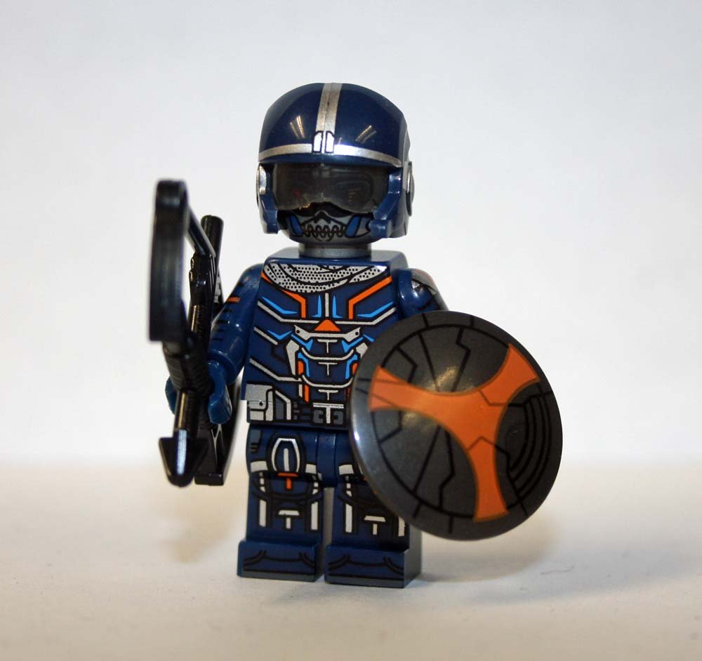 Taskmaster with helmet Marvel Custom minifigure Comic movie building ...