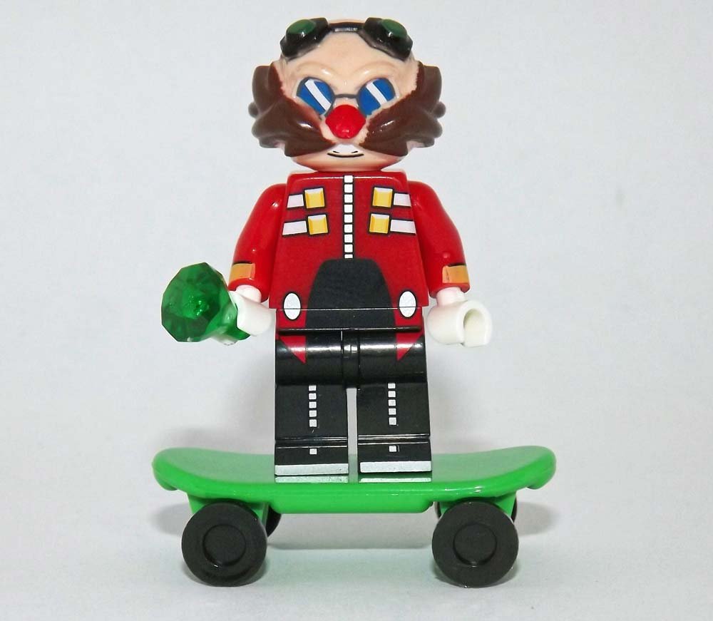 Eggman from Sonic the hedgehog Game Custom minifigure movie building ...