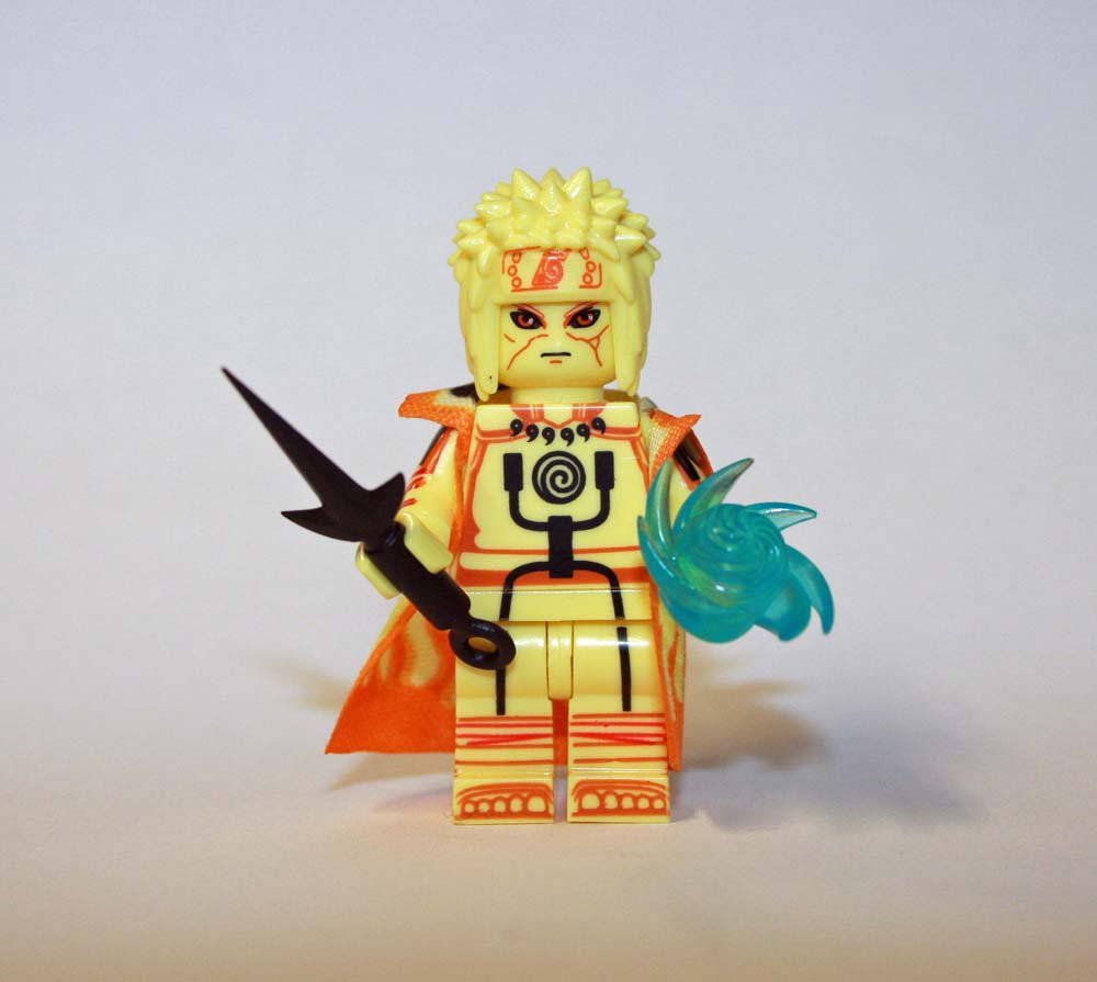 Namikaze Minato Yellow Naruto Anime minifigure movie building Cartoon ...