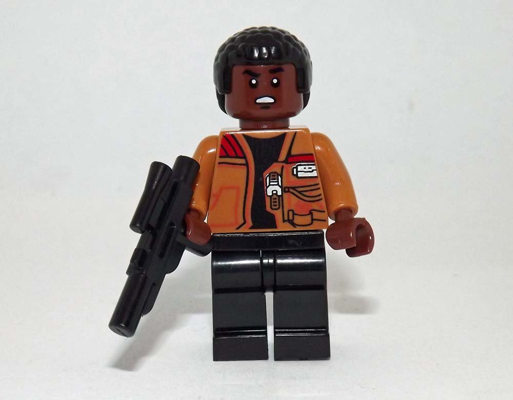 Finn Star Wars Custom minifigure force awakens movie building toy figure