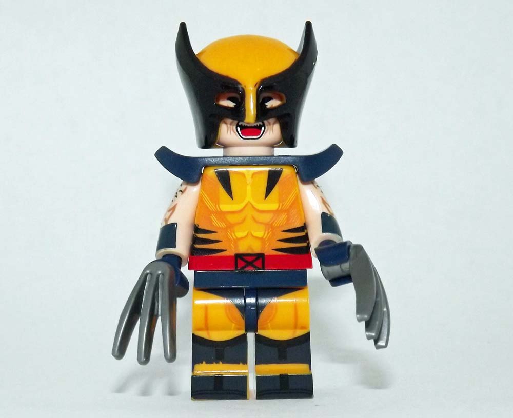 Wolverine Classic Outfit X-Men movie Marvel Custom minifigure Comic ...