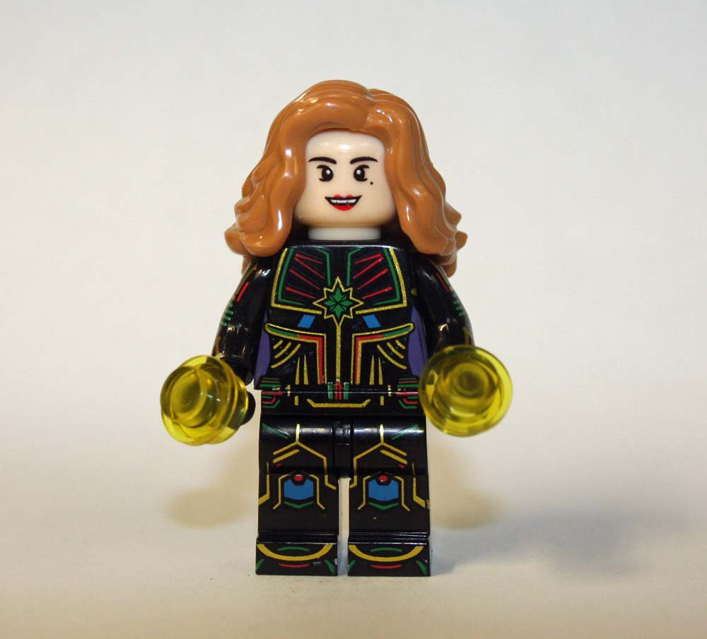 Captain Marvel Neon Marvel Avengers minifigure! movie building toy figure