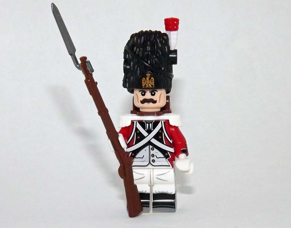 Swiss Grenadier Infantry Napoleonic minifigure movie building Army ...