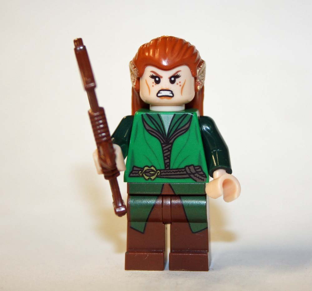 Tauriel Elf LOTR Custom minifigure movie Lord Rings building toy figure