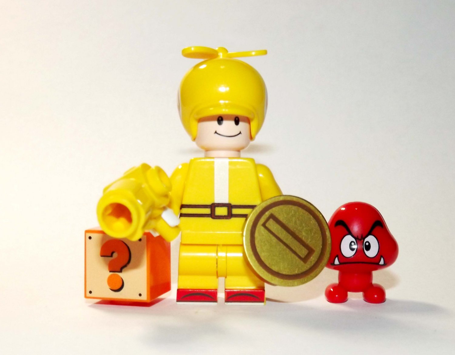 Kinopio Yellow minifigure The Super Mario Bros. Movie building toy figure