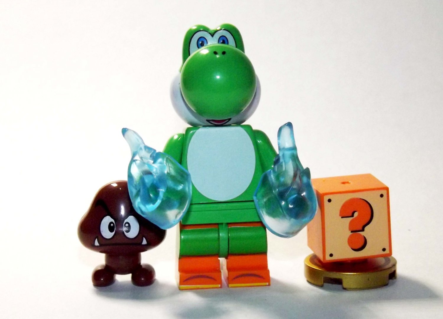 Yoshi Green minifigure The Super Mario Bros. Movie building toy figure