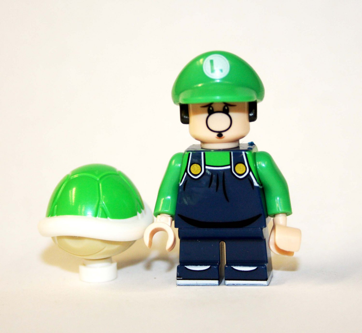 Young Luigi minifigure The Super Mario Bros. Movie building toy figure