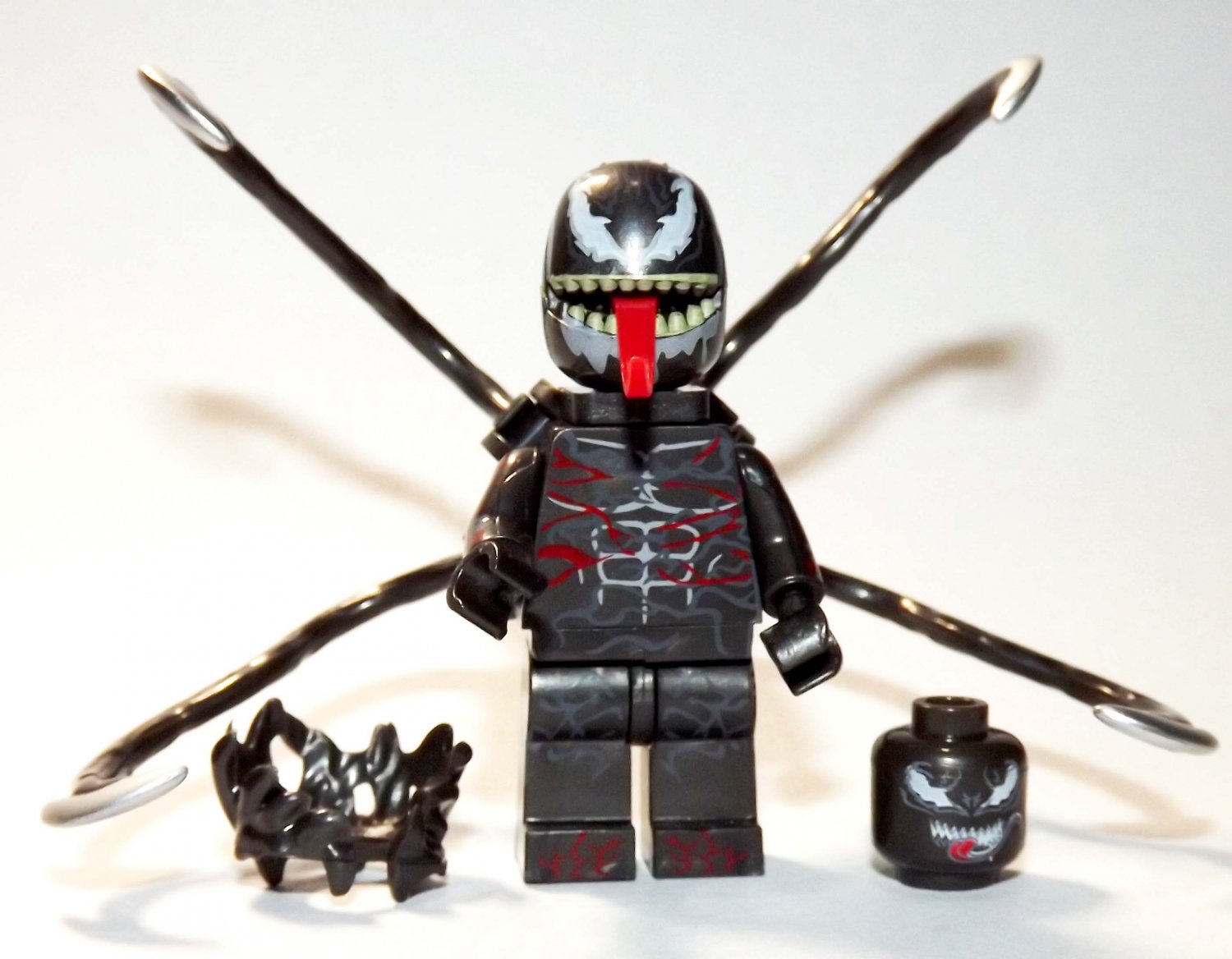 Riot Venom Spider-Man minifigure movie building toy figure