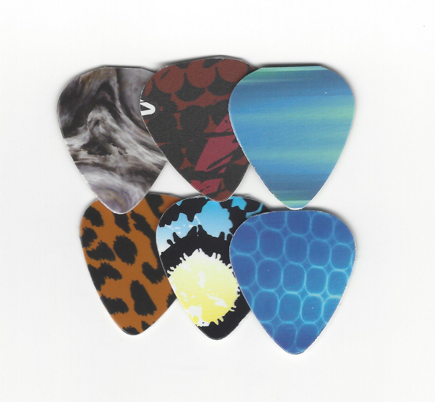 Wicked Earth Punch Out Picks Guitar Pick