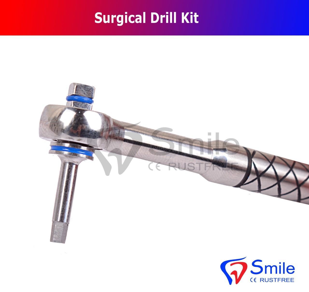 SD0357 Dental Surgical Drill Kit 16 Pcs Set Implant Instrument Tools ...