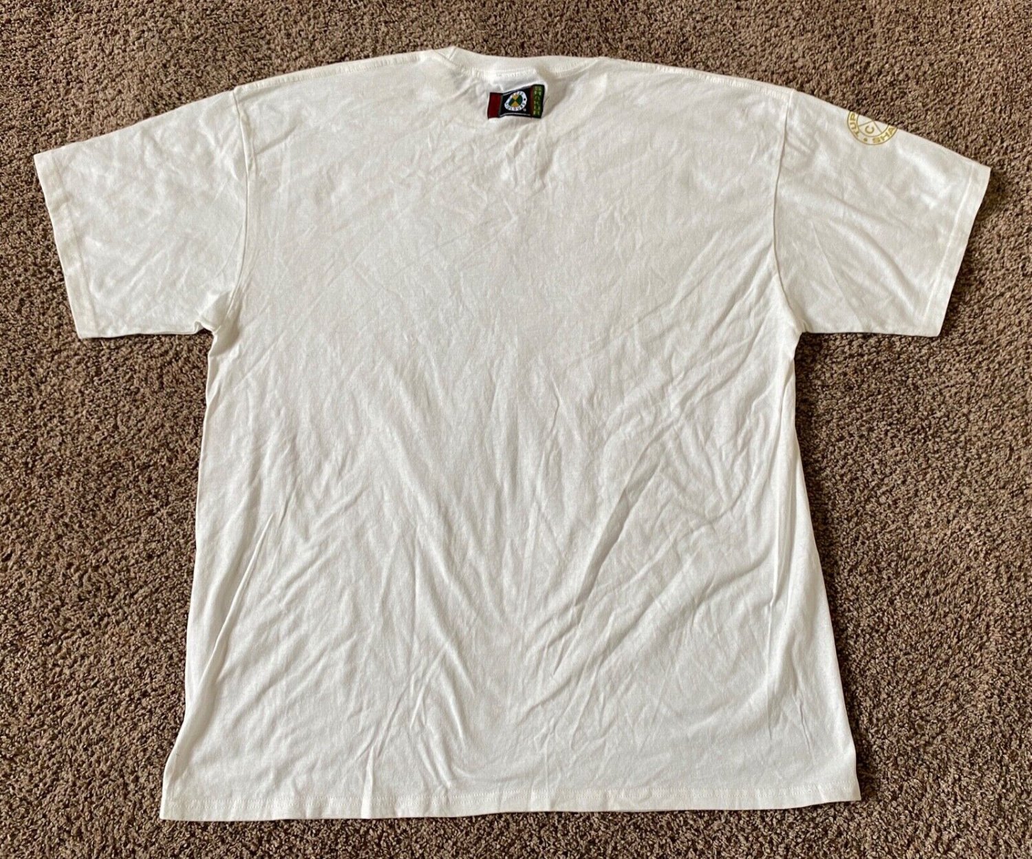 NEW cross colours x tupac shakur 2pac t-shirt white sz XL OLD SCHOOL ...