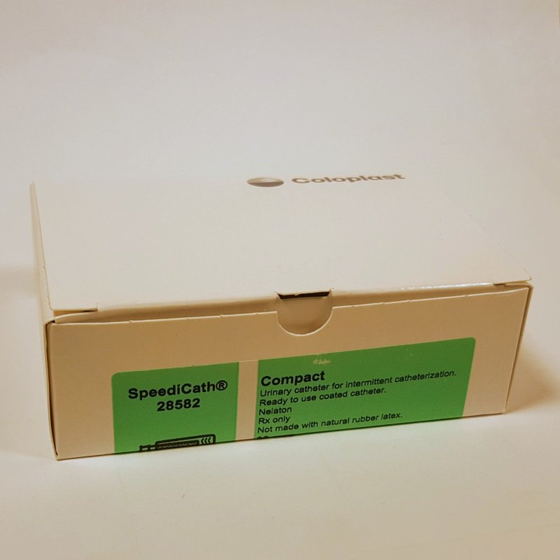 Coloplast SpeediCath 28582 Compact Female Catheter Fr. 12/4.0mm, 30 per box