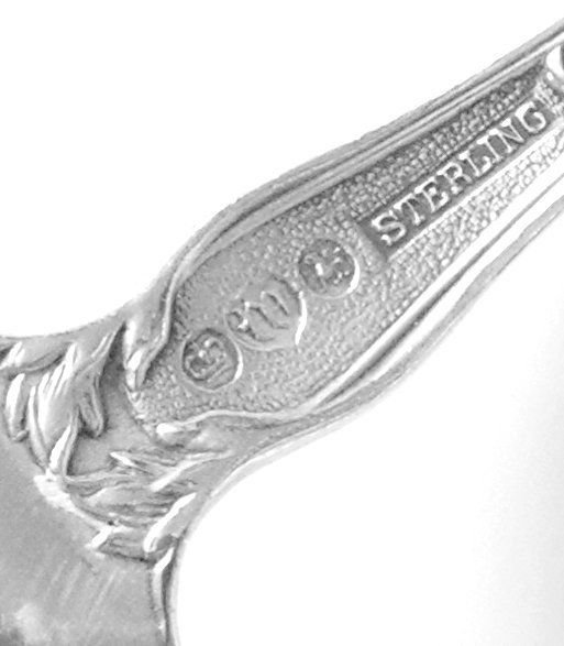 Watson Meadow Rose Sterling Silver Teaspoon
