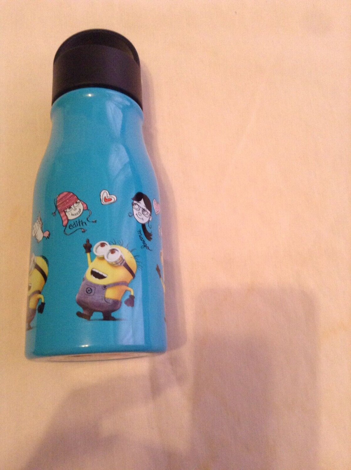 Minion Despicable Me Universal Studios water bottle aluminum 13.5 oz ...
