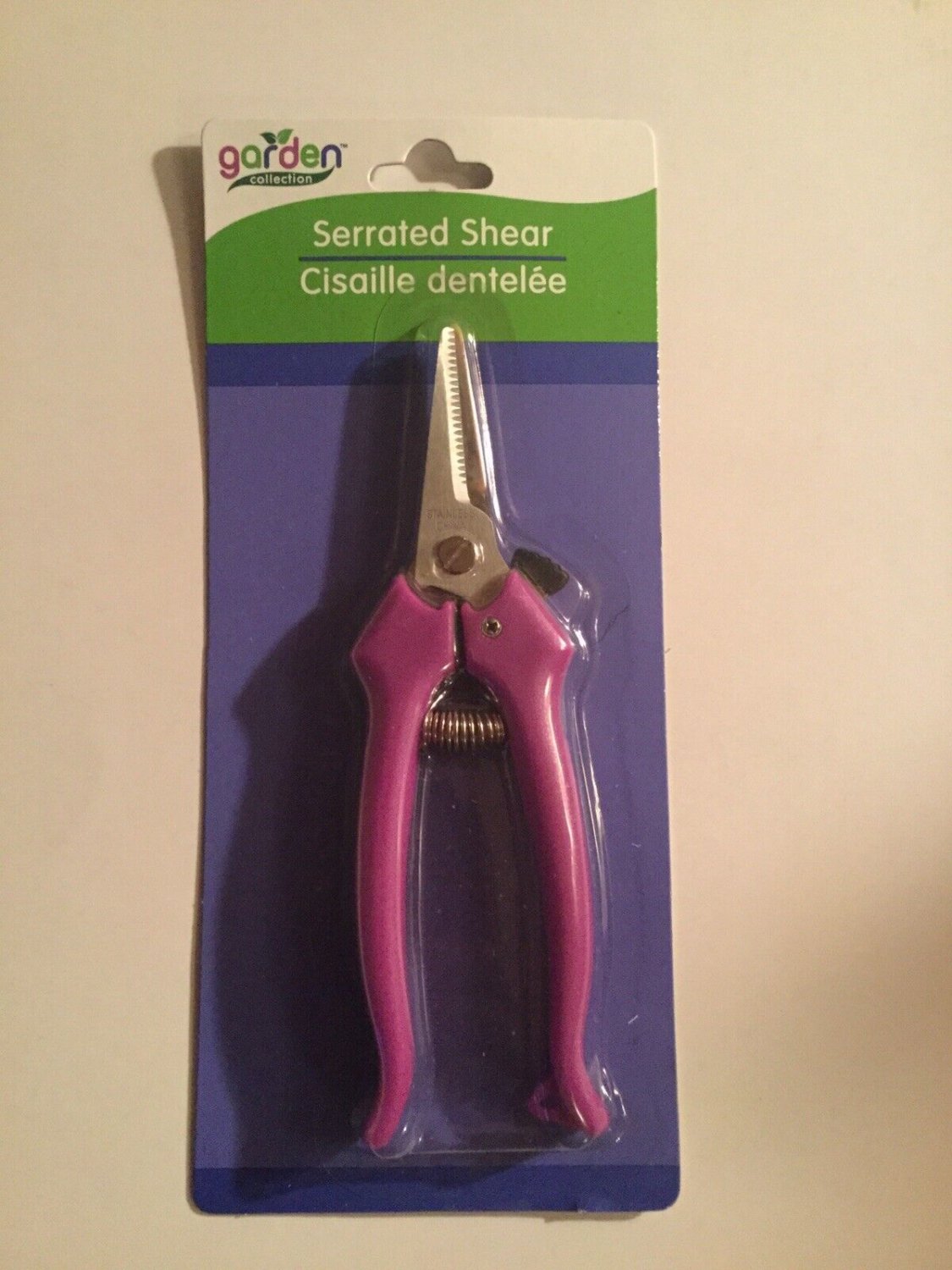 Serrated Shear stainless steel cutting snipping trimming Garden Collection