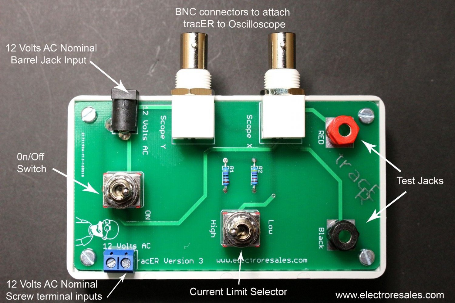Dual Range Transistor Diode Semiconductor And Passive Curve Tracer Tester Tracker