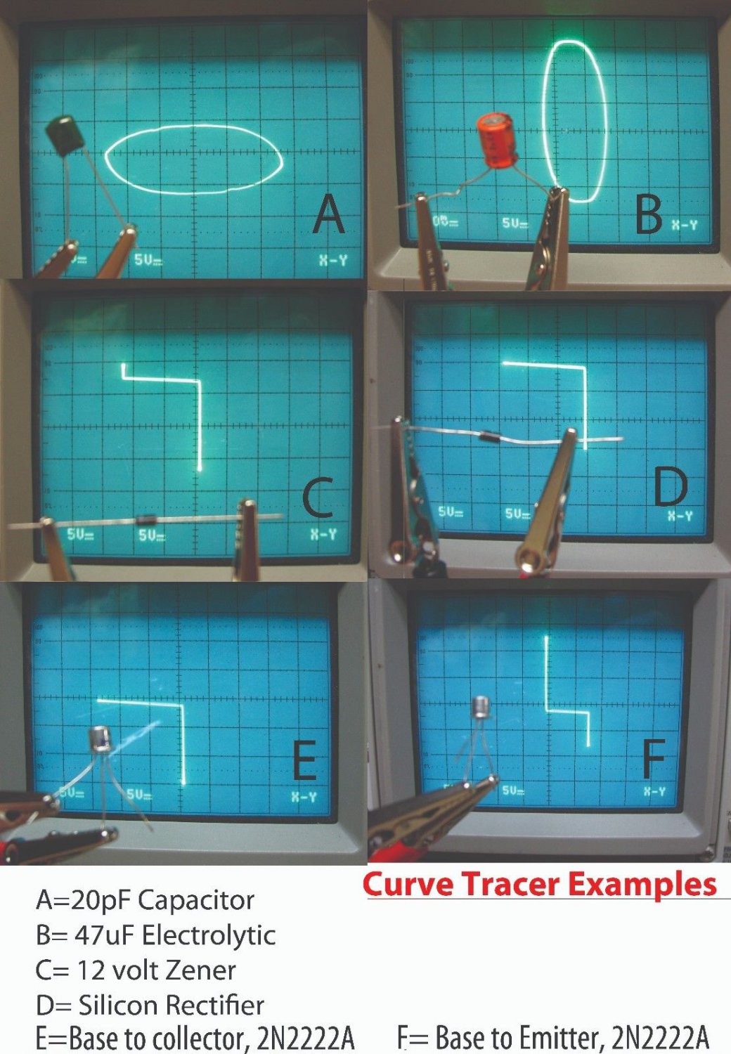 Dual Range Transistor Diode Semiconductor & Passive Curve Tracer Tester ...