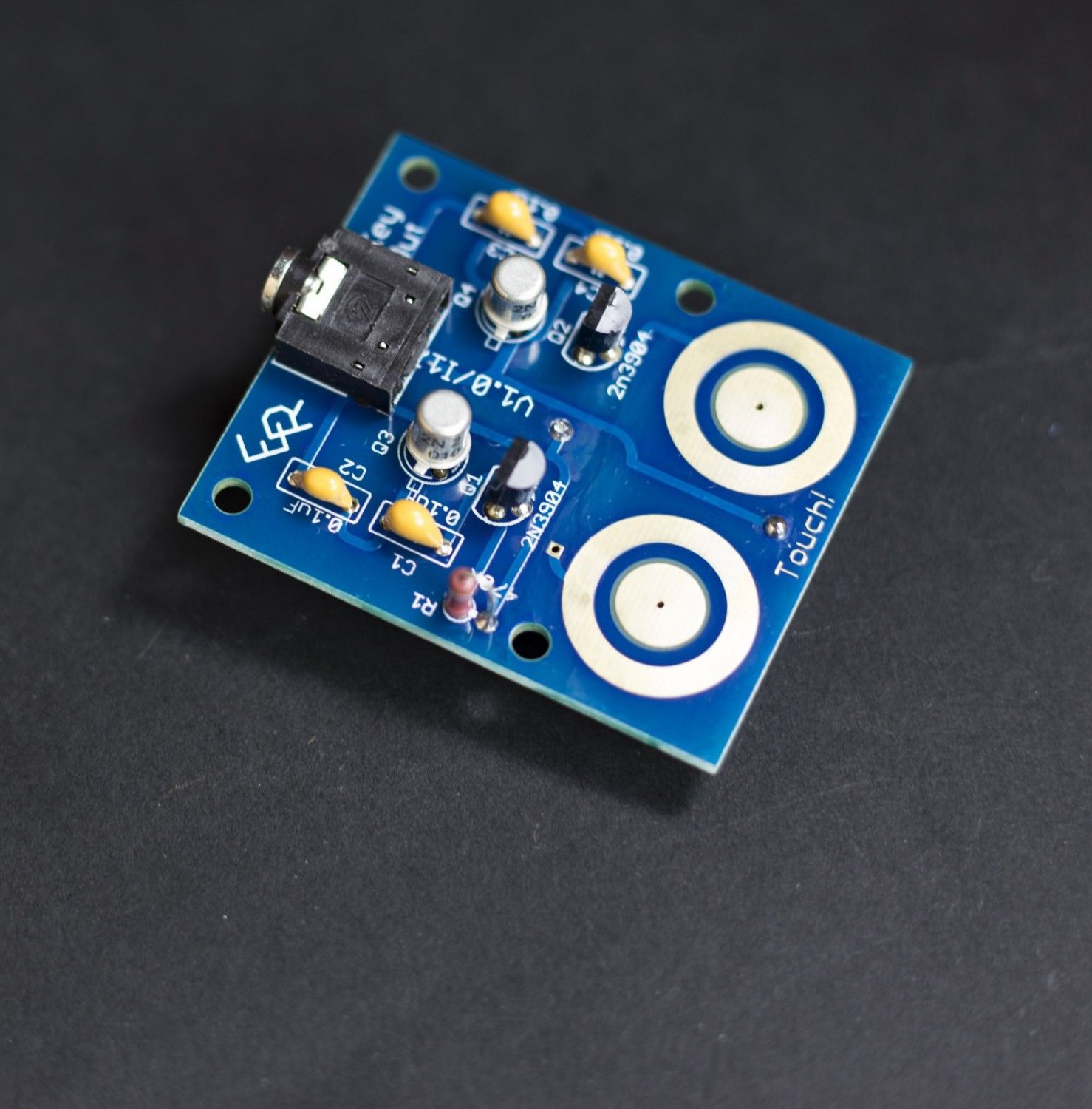 Touch Sensitive Morse Paddle KIT Build for Iambic keying and keyers