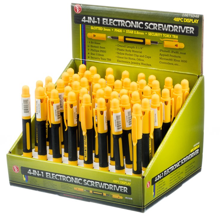 48pc Display- 4 in 1 Electronic Screwdriver