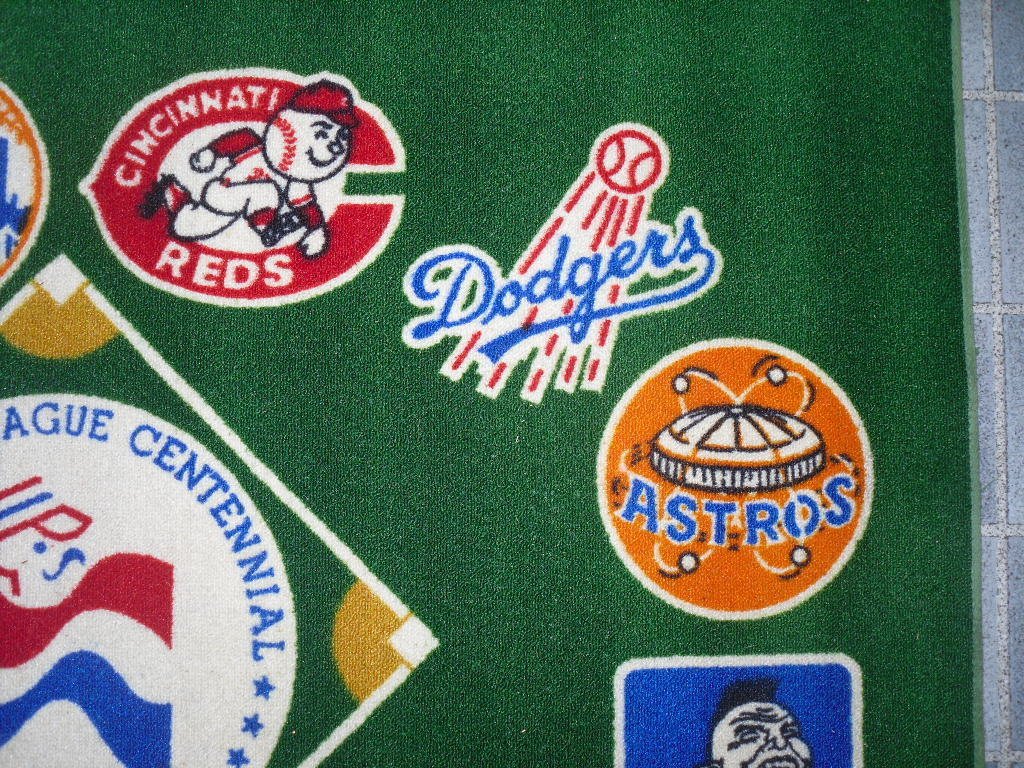 MLB National League 1976 Centennial Rug 36x48 by Bigelow -Vintage ...