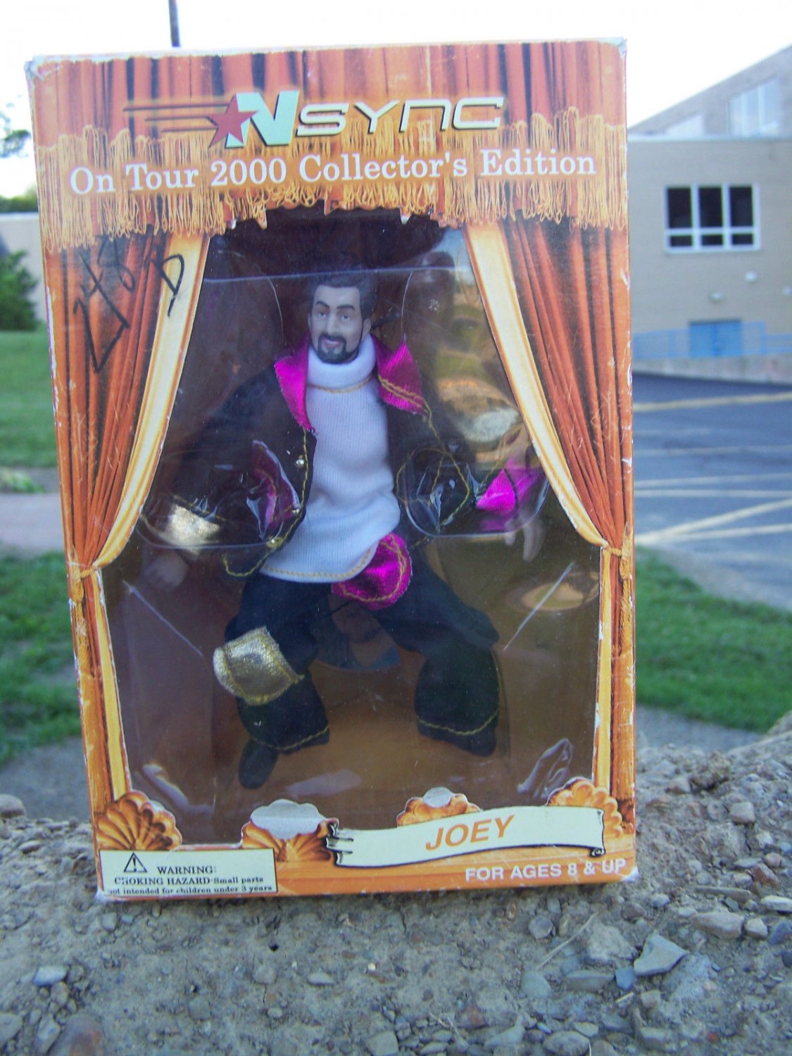 NSYNC Joey Fatone Marionette Doll Figure - In Box - On Tour 2000 Edition