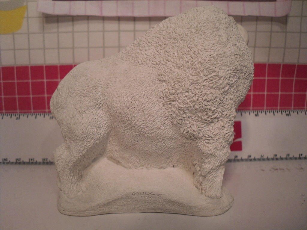 UDC Polystone 4" White Buffalo - United Design Company Stone Critters ...