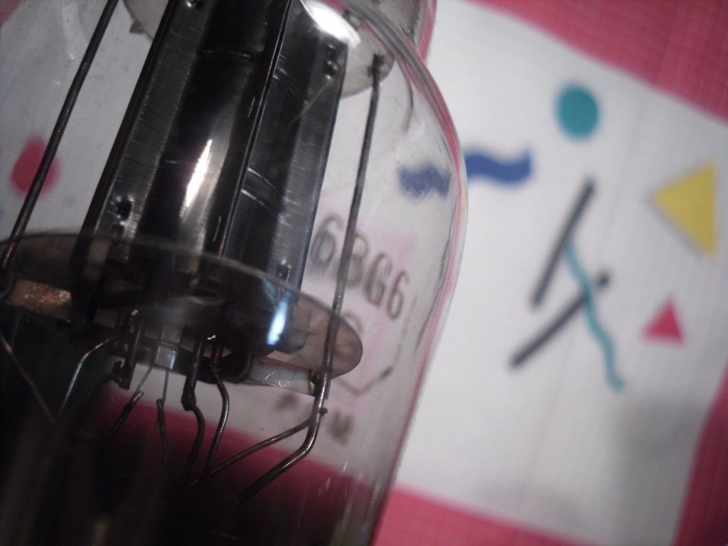 Sylvania 6BG6 Vacuum Radio Tube - Beam Power Tetrode Amplifier - Tested ...