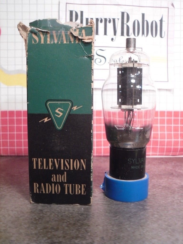 Sylvania 6BG6 Vacuum Radio Tube - Beam Power Tetrode Amplifier - Tested ...