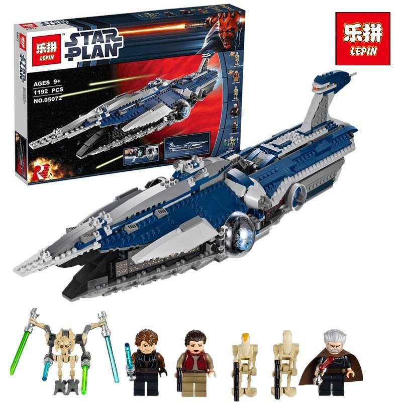 Lepin 05072 The Malevolence Star Plan Series retired block set (1192pcs)