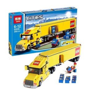 Lepin 02036 City Truck CITIES (298pcs) Block Set Retired