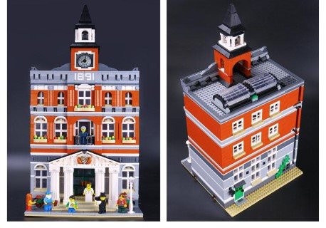 Lepin 15003 Town Hall CREATORS Block Set (2859Pcs)