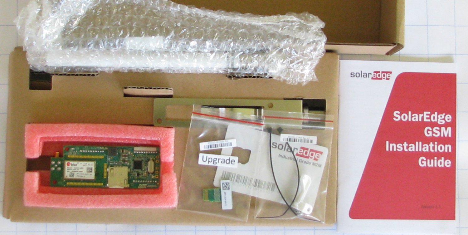 SolarEdge GSM Modem w/SIM for Inverters up to 11.4 kW Includes 5 Year ...