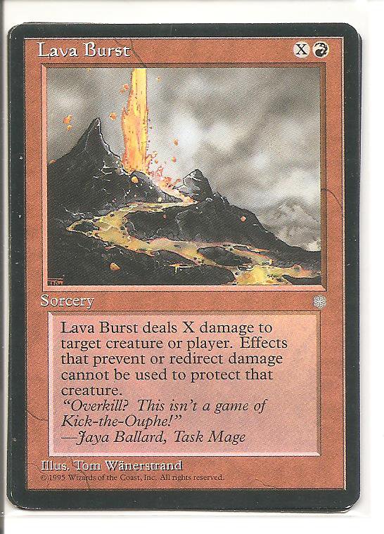 LAVA BURST