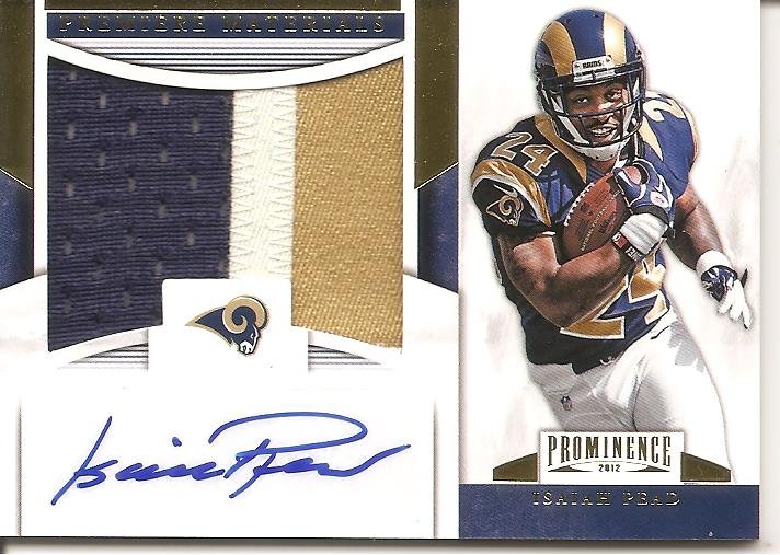 ISAIAH PEAD - WORN JERSEY - AUTOGRAPHED