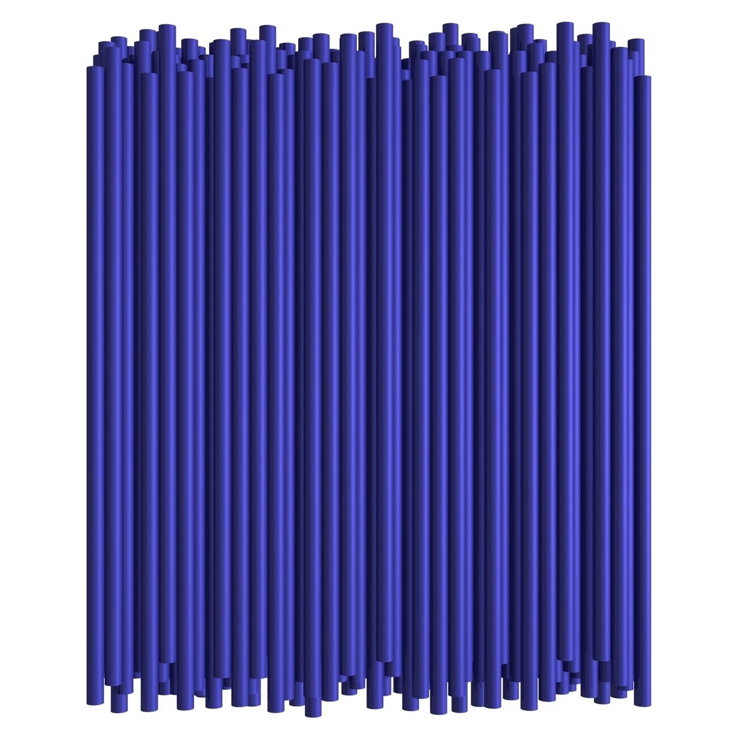 Plastic Drinking Straws 7.75 Inch BPA-Free Mint Blue Disposable ...