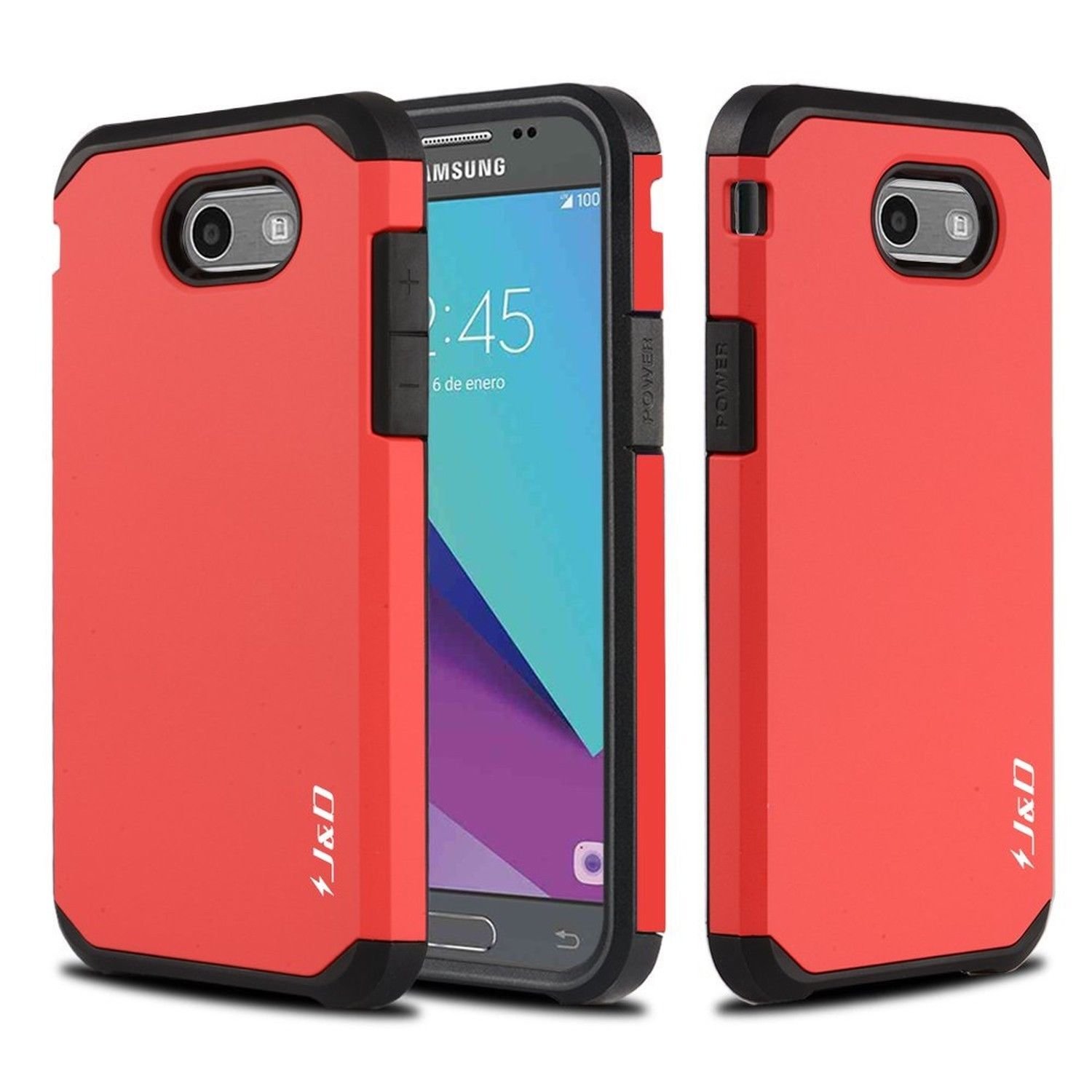 Galaxy J3 Emerge Case Phone Case Shock Proof Protective Prime Blue Red ...