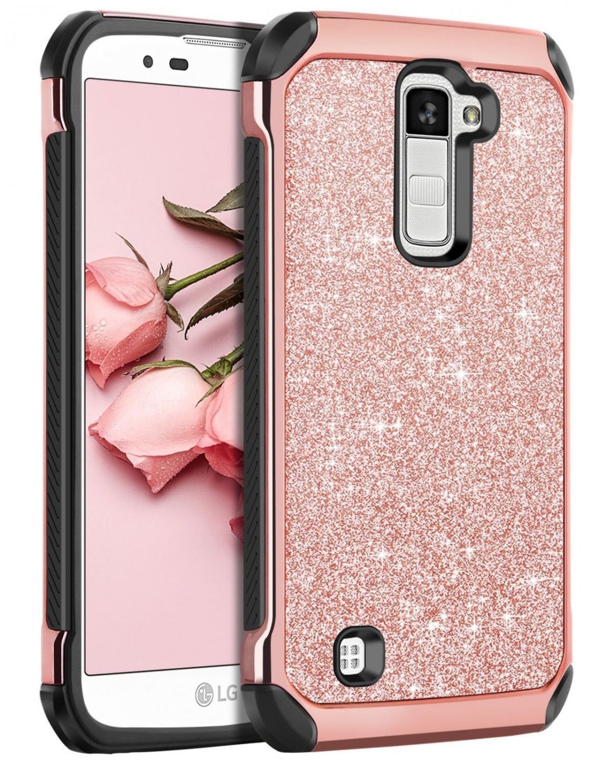 Lg K10 Case Lg Premier Lte L62Vl L61Al Case Bentoben Sparkly Hybrid ...