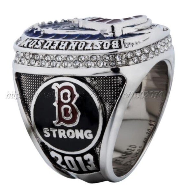 2013 Boston Red Sox Baseball World Series Championship Rings Copper ...