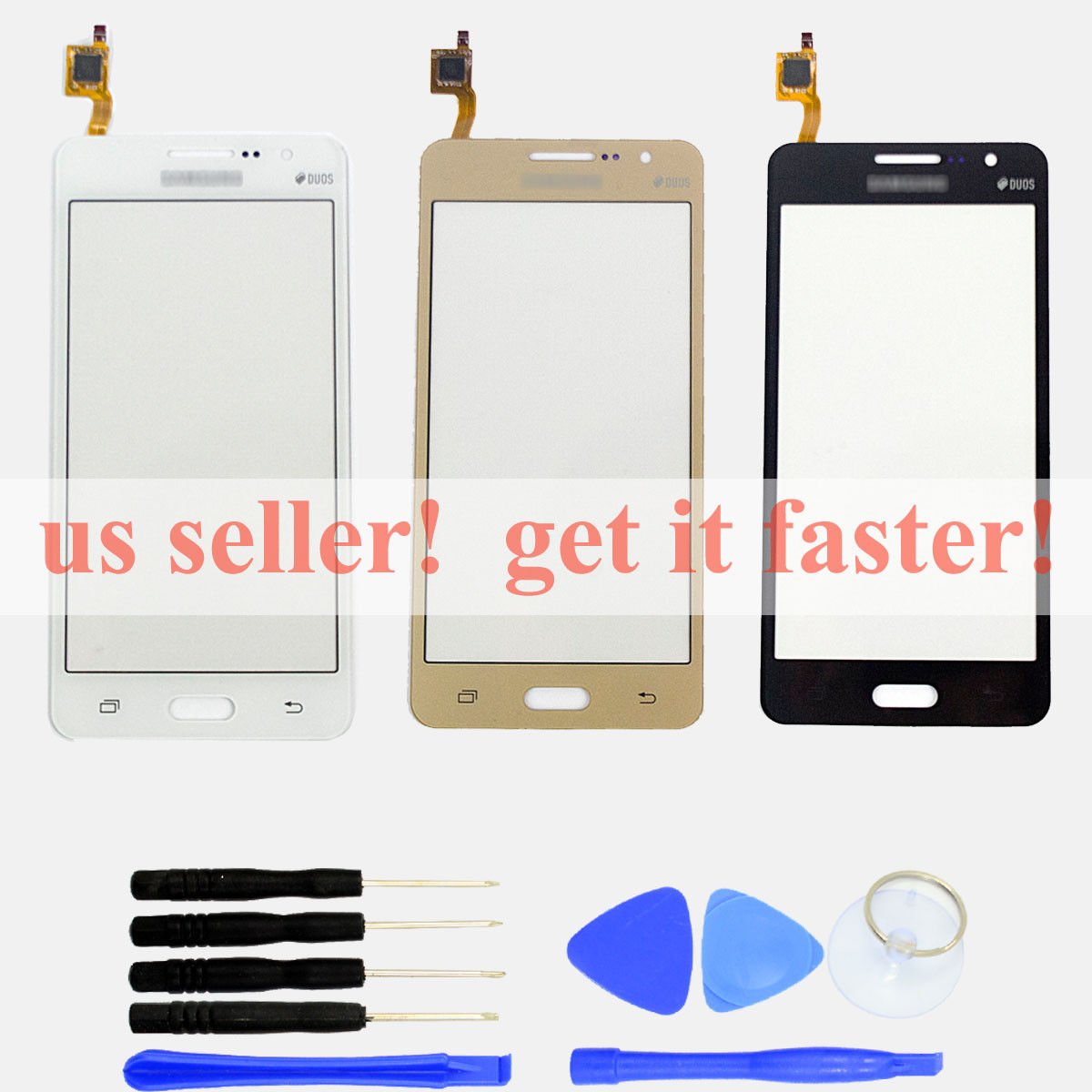 For Samsung Galaxy Grand Prime SM-G531 F H Touch Screen Glass Digitizer ...