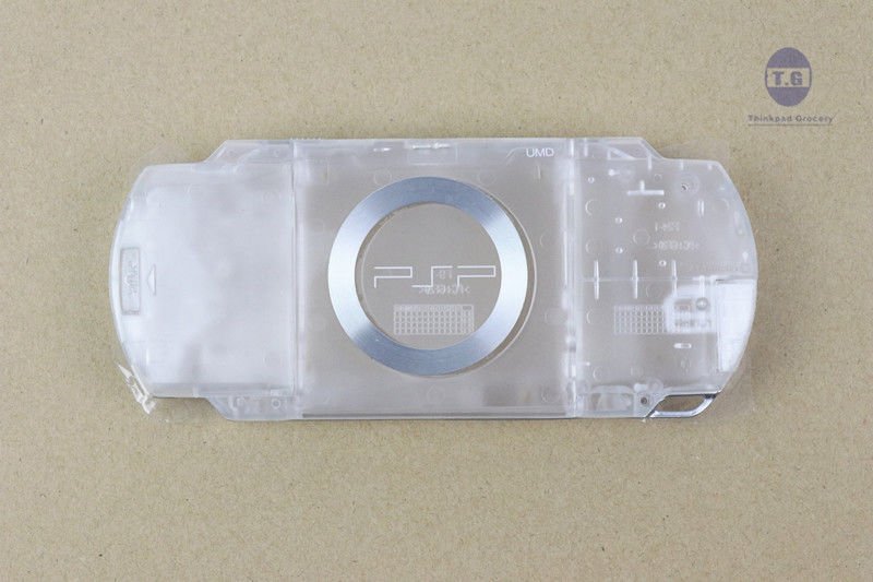 Transparent Clear Housing Shell Case Cover Kit Replacement for Sony PSP ...