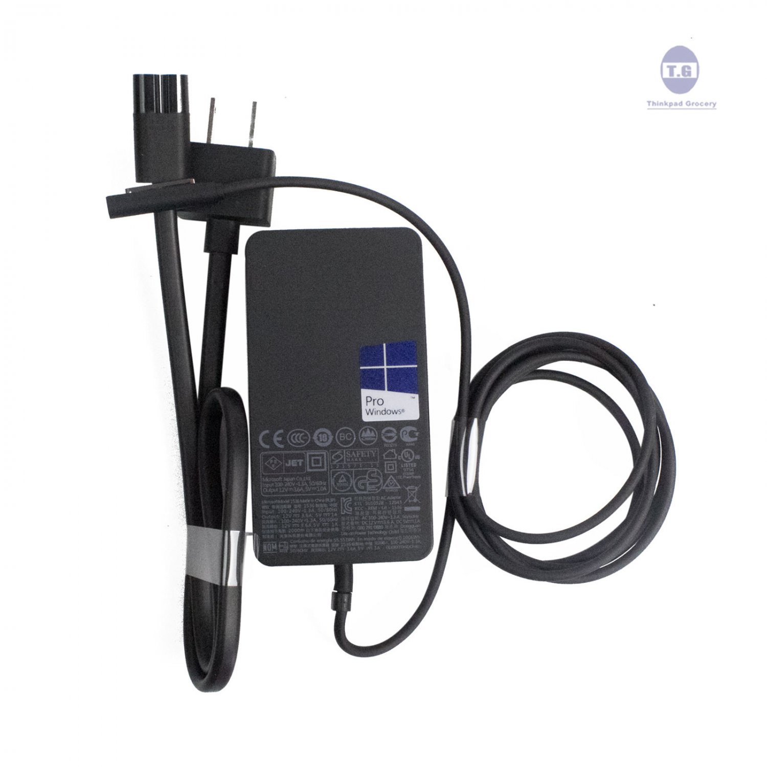 NEW Original Genuine USB Charger For Microsoft Surface Pro & Pro 2 1536 ...